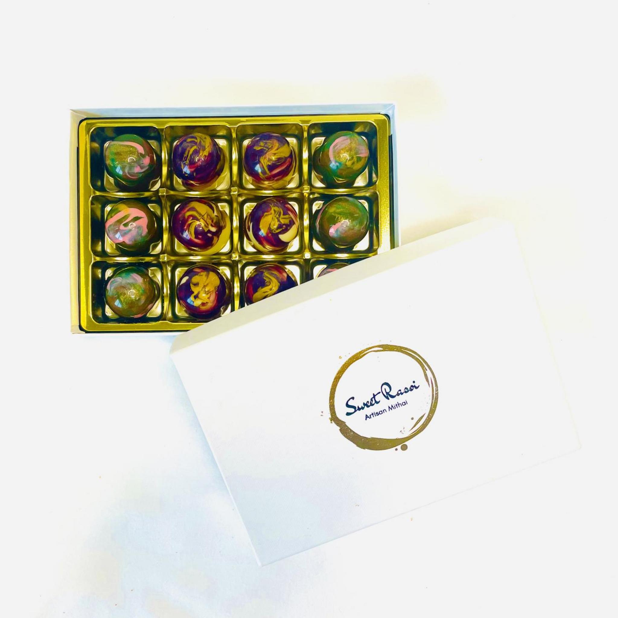 The Milk Chocolate Barfi Box | Sweet Rasoi